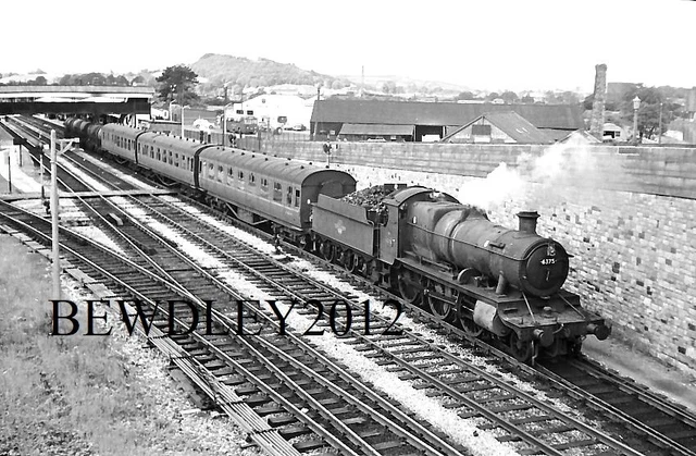 NEGATIVE 35MM GWR 6375 LEAVING UNKNOWN STATION NO DATE RECORDED £3.99 ...