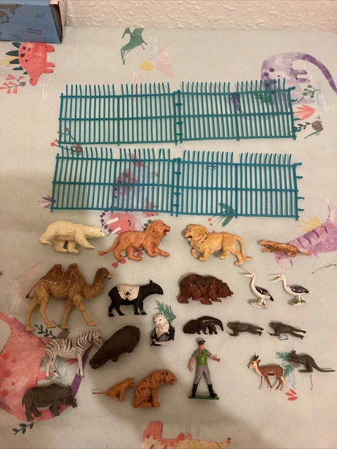 VINTAGE BRITAINS ZOO animals bundle lion tapir anteater hippo tiger ...