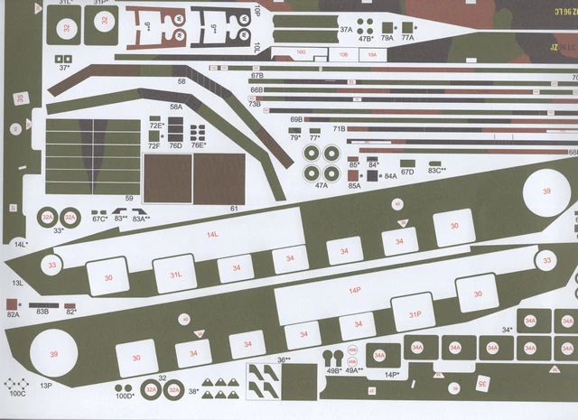 1:25 US MAIN battle tank M1A2 Abrams paper model EUR 25,92 - PicClick FR