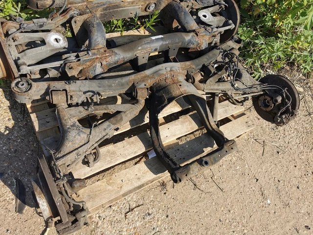BMW 5 Series E34 530i Rear Axle Subframe & Suspension £240.00 - PicClick UK