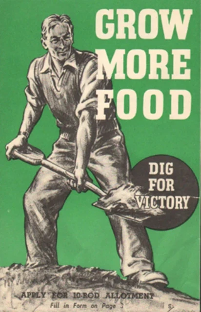 DIG FOR VICTORY I Growing Crops World War II Gardeners Allotments Home ...