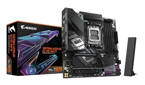 GIGABYTE X870M AORUS ELITE WIFI7 Micro-ATX Motherboard MB6941 £279.75 ...