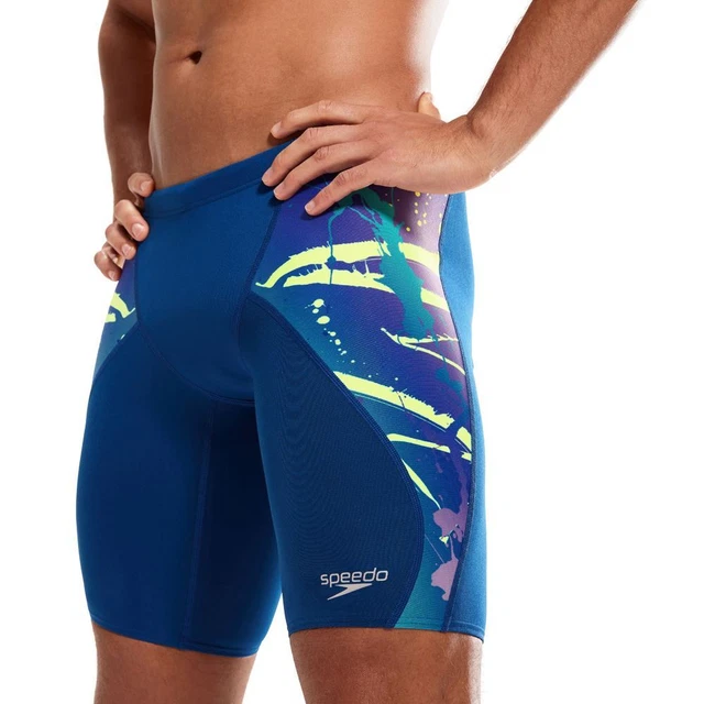 SPEEDO MENS PLACEMENT Digital V-Cut Swimming Jammer - Multi £42.86 ...