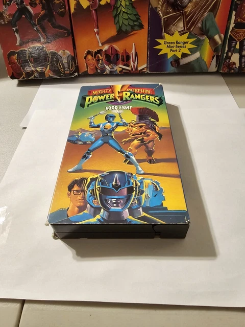 MIGHTY MORPHIN POWER Rangers: Food Fight VHS! Great find! £14.20 ...