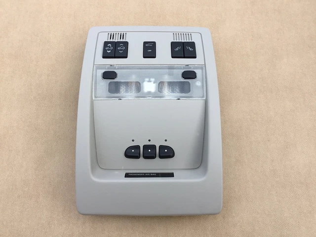 CADILLAC ESCALADE TAHOE Yukon Overhead Console Map Dome Light 07-14 ...