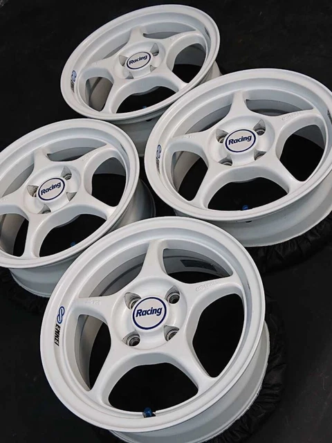 JDM WHEELS ENKEI 14x6J 4x100 38 ENKEI Racing RP-01 Set4 TI EUR 2.326,48 ...