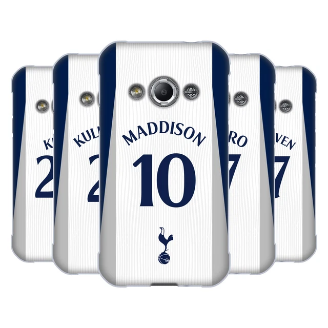 TOTTENHAM HOTSPUR F.C. 2025/26 Players Home Kit 1St Group Gel Case For ...