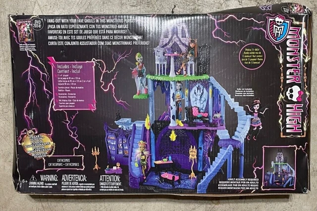 MONSTER HIGH FREAKY Fusion Catacombs Playset Dollhouse - New Sealed ...