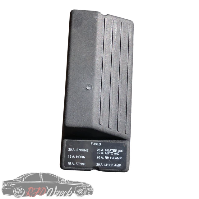 HOLDEN COMMODORE VS Fuse Box Cover (Broken Tab) $24.99 - PicClick AU