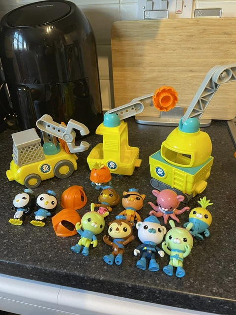 CBEEBIES FISHER PRICE Octonauts Gups Figures Crane Ultimate Repair ...