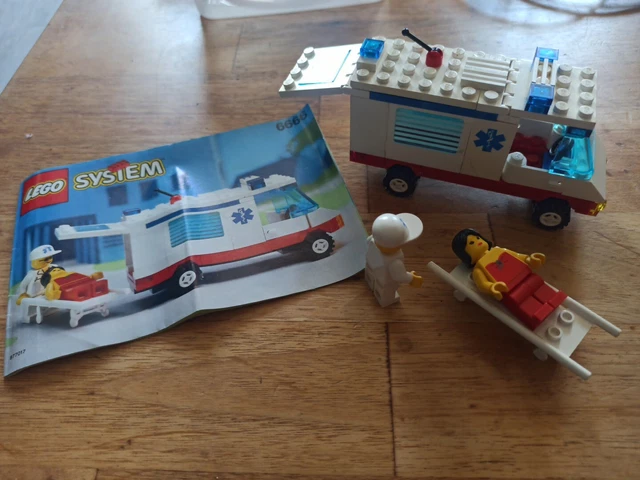 LEGO 6666 AMBULANCE Complet Avec Notice EUR 25,00 - PicClick FR