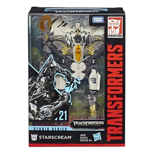 TRANSFORMERS STUDIO SERIES SS21 Voyager Class Starscream Action Figure ...