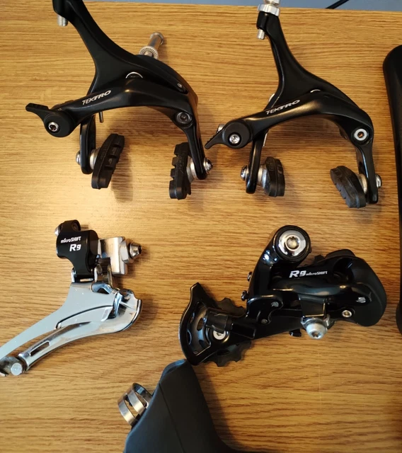MICROSHIFT R9 2X9 Speed Groupset Road Kit £75.99 - PicClick UK