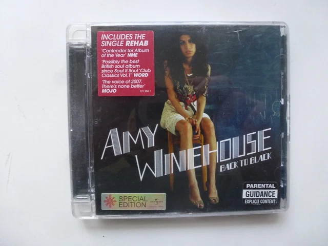 AMY WINEHOUSE - Back To Black Vg Cd 2006 Eu $11.00 - PicClick AU