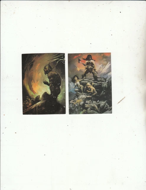 RARE-FRAZETTA 2-1993 FRANK Frazetta-Comic Images-[No 34-83]-Lot 1286-2 ...