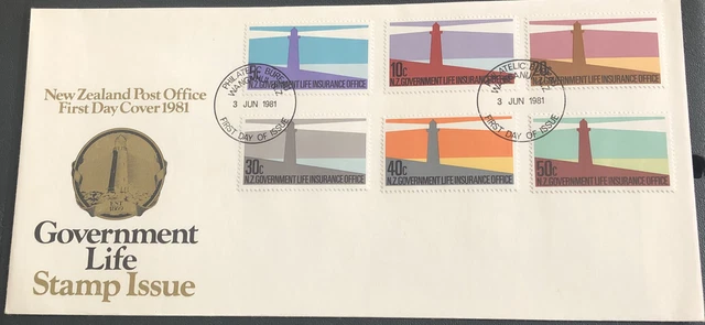 NEW ZEALAND FDC 1981 Government Life Stamp Issue $2.50 - PicClick AU