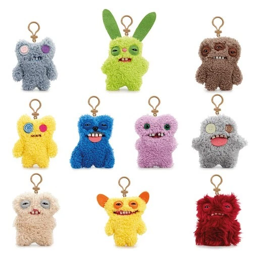 FUGGLER KEYRINGS - 10x Funny Ugly Monsters Key Chain FULL SET SERIES 2 ...