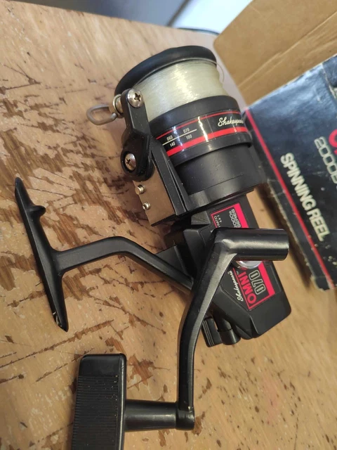 OMNI 070-2000B SERIES,SHAKESPEARE spinning reel boxed,graphite spool £ ...