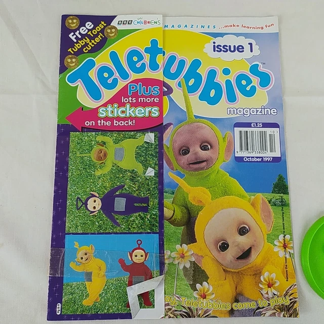 TELETUBBIES MAGAZINE ISSUE 1 October 1997 Tubby Toast Cutter - See ...