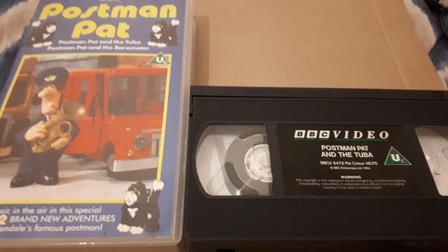 POSTMAN PAT AND the Tuba & Postman Pat and the Barometer VHS - BBC ...