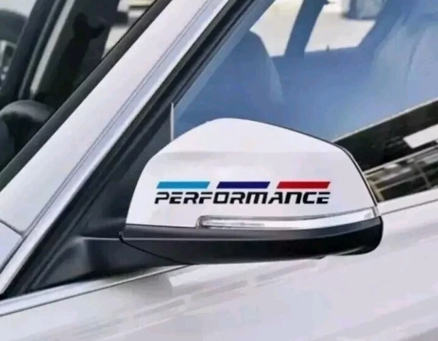 2X BMW M Paket M Performance Aufkleber Set Sticker Symbol Tuning Logo ...