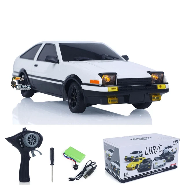 1/18 LDRC 2.4G RC Drift Car AE86 RWD Race Vehicles Hight Speed 10KM/H ...