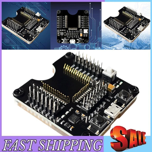 DEVELOPMENT BOARD BURNING Fixture Test Board for ESP-12S/12F/07S (ESP ...