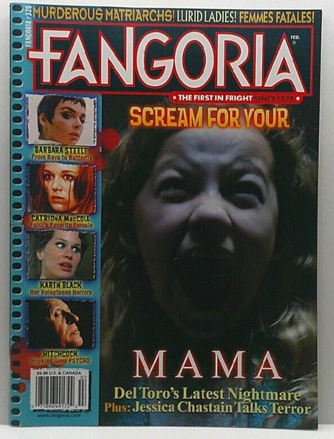 FANGORIA MAGAZINE #320 Mama Del Toro Barbara Steele Karen Black ...