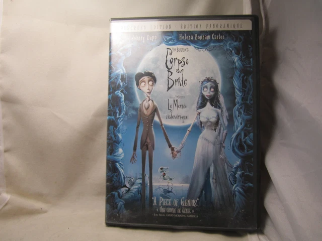 TIM BURTON'S CORPSE Bride, Bilingual, DVD, 2005, Used. $4.00 - PicClick CA
