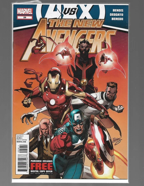 MARVEL COMICS AVENGERS VS X-Men - Xmen / 29 / #29 / The New Avengers ...
