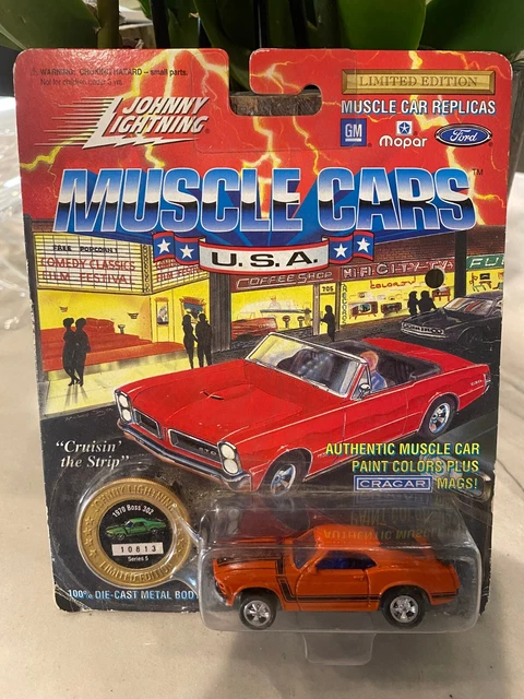 JOHNNY LIGHTNING 1994 - 1970 Ford Mustang Boss 302 - Muscle Voitures ...