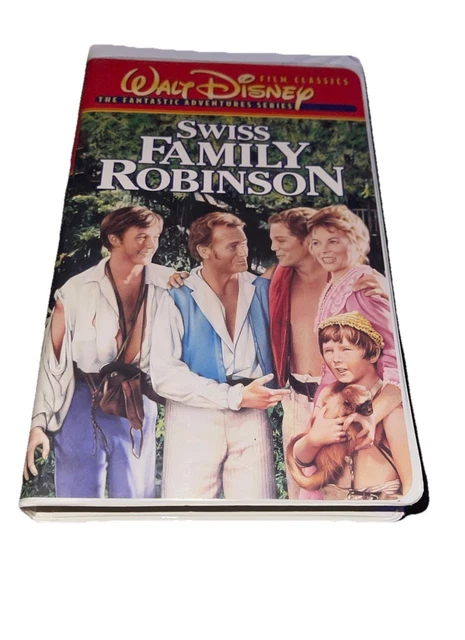 WALT DISNEY FILM Classic Swiss Family Robinson Vhs The Fantastic ...