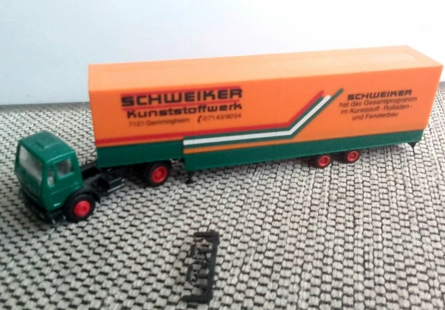 HERPA WERBEMODELL SOMO MB NG "Schweiker" von 09.1984, limitiert auf ...