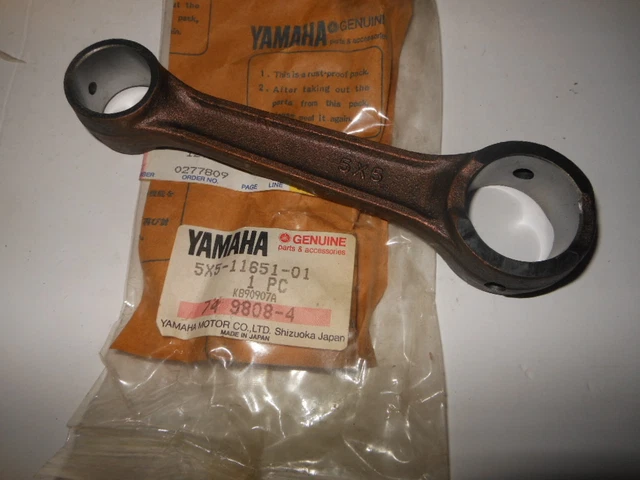NOS OEM YAMAHA 1990 YZ250 YZ250WR Connecting Rod 5X5-11651-01 £65.20 ...