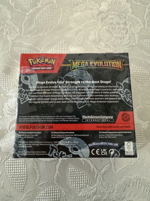 POKEMON TCG MEGA Evolutions Booster Box (36 Packs) Brand New Sealed £ ...