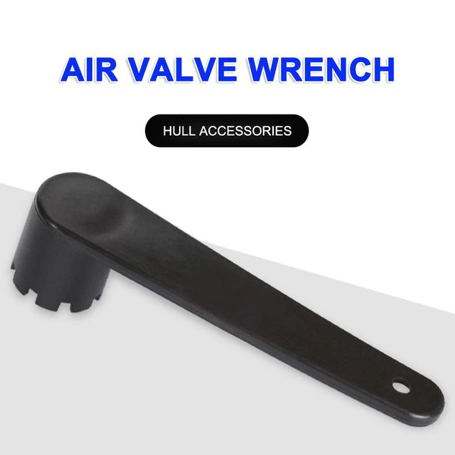 FR 6 GROOVE Inflatable Boat Canoe Air Valve Wrench Repair Tool (Black ...