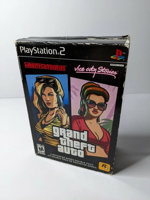 GTA GRAND THEFT Auto Liberty Vice City Stories Double Pack (Playstation ...