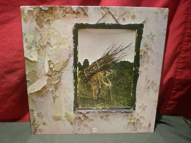 LED ZEPPELIN ZOSO 4Th Album Japanese Pressing 1971 Distributed By Audio ...