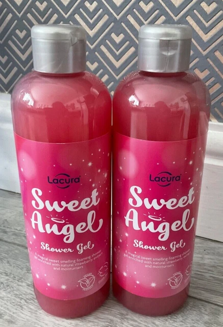 ALDI LACURA SWEET Angel Shower Gel..2 X 500Ml..strawberry Extract ...