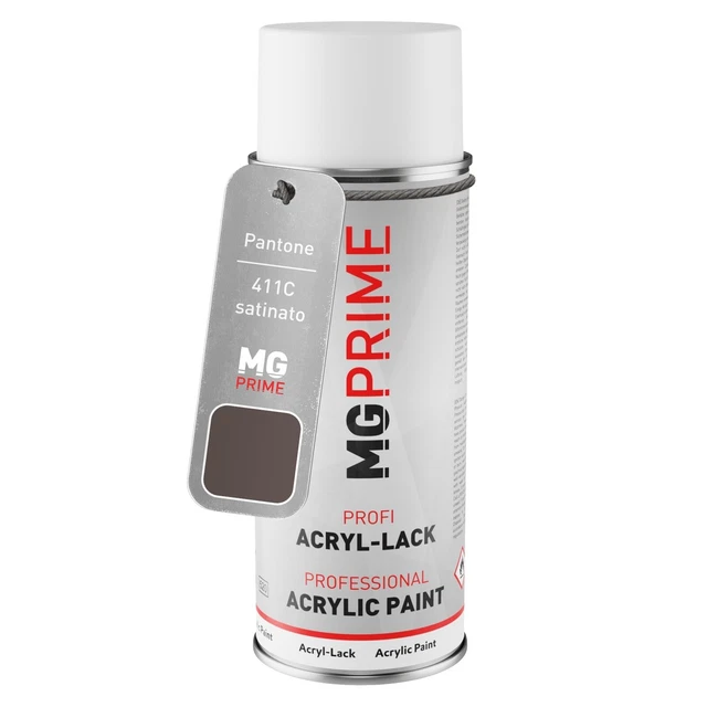 PANTONE 411C GREY Bomboletta spray 400 ml satinato asciugatura rapida ...