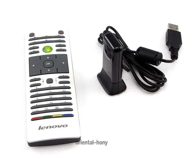 LENOVO MEDIA CENTER Remote Control RC2604315/01BG USB IR Receiver ...