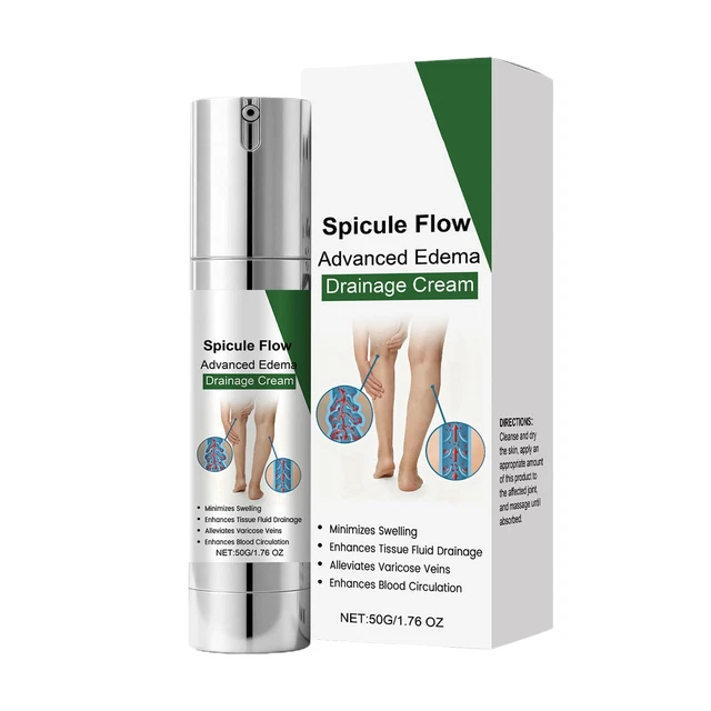 LEG EDEMA RELIEF Cream Effective Foot Swelling Reduction Natural ...