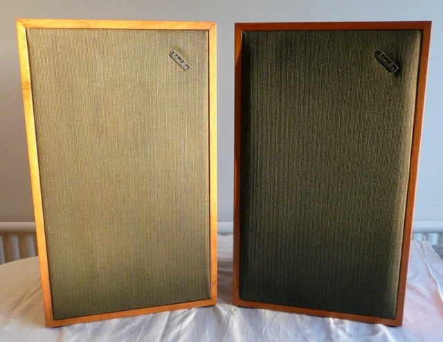 VINTAGE 1969 RICHARD Allan Chaconne 8 Ohm Speakers -Teak Casings in VG ...