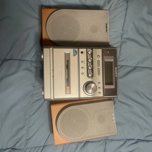 SONY CMT - NE3 Micro Hifi Component System CD Tape Player W/ Speakers ...