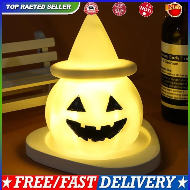 NOVELTY FLASH PUMPKIN Lamp Toy Mini LED Pumpkin Lights House Party ...