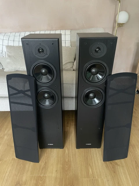 YAMAHA NSF-51 NS-F51 Nsf51 Pair Of Floorstanding 2-Way Speakers Black £90.00 - PicClick UK