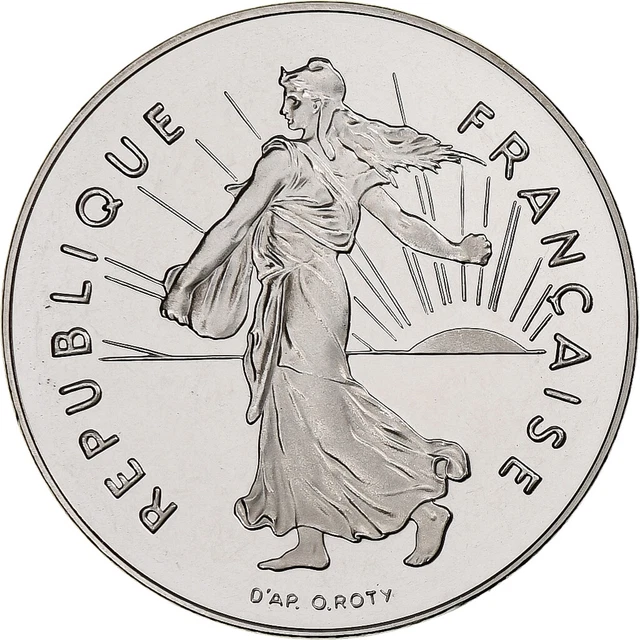 FRANCE, 5 FRANCS, Semeuse, 2001, Monnaie de Paris, BE, Cupro-nickel, FDC EUR 27,45 - PicClick FR