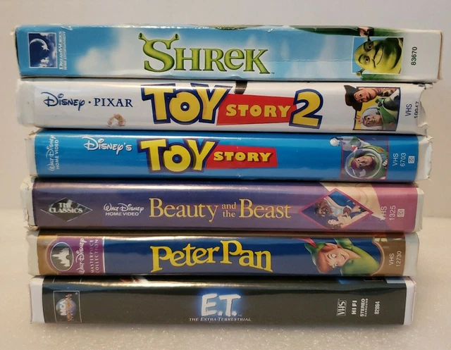 DISNEY, UNIVERSAL & Dreamworks VHS Movie Bundle Of Six Movies. Used. £ ...