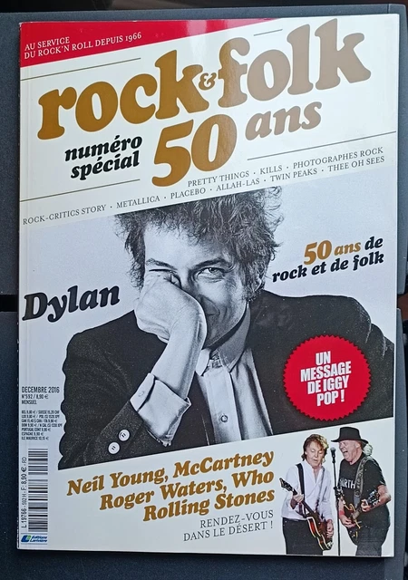 ROCK FOLK BOB Dylan Neil Young Paul Mccartney Roger Waters Who Rolling ...