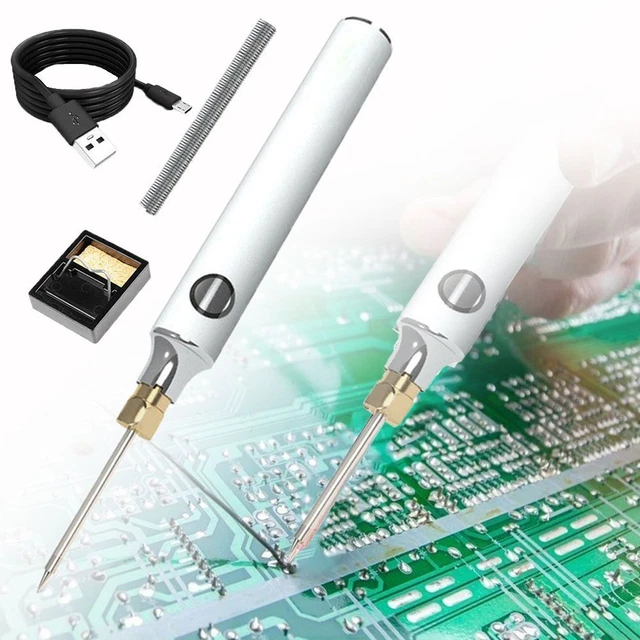 MINI SMD WORK Electric Weld Kits USB Solder Pen Soldering Iron Welding ...